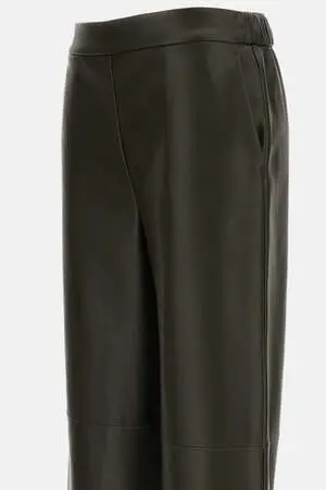 Max Mara Coated Jersey Cropped Trousers