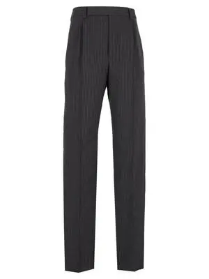 Saint Laurent Zip Up Pants For Men