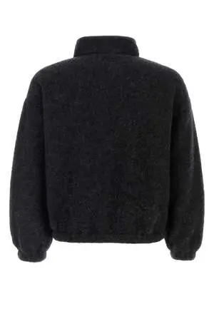 JIL SANDER Wool Blend Sweatshirt - Black