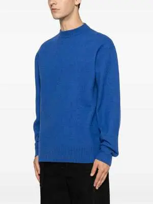 JIL SANDER Wool Sweater With Ribbed Trim