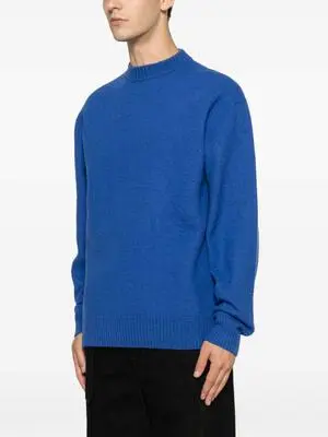 JIL SANDER Wool Sweater With Ribbed Trim