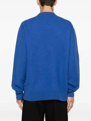 JIL SANDER Wool Sweater With Ribbed Trim