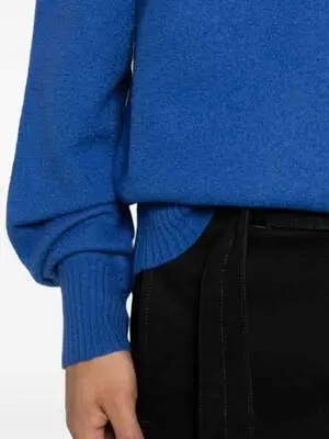 JIL SANDER Wool Sweater With Ribbed Trim