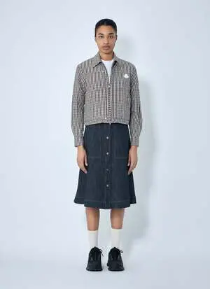 Moncler Gingham Check Shirt Jacket