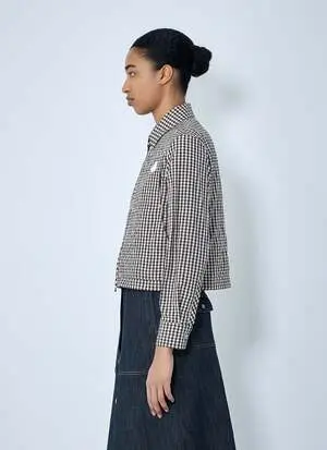 Moncler Gingham Check Shirt Jacket