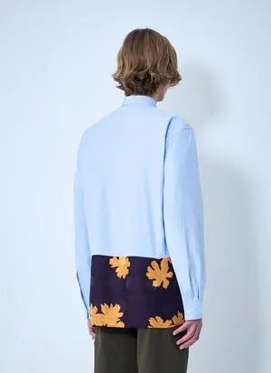 Dries Van Noten Contrast Cotton Shirt