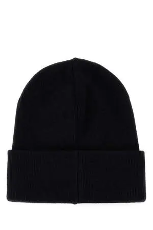 Dsquared2 Wool Beanie Hat - Black