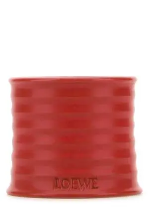 Loewe Small Tomato Leaves Scented Candle - Red