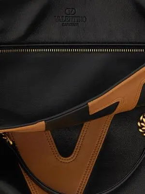 Valentino Garavani Viva Superstar Midi Shopping Bag - Brown