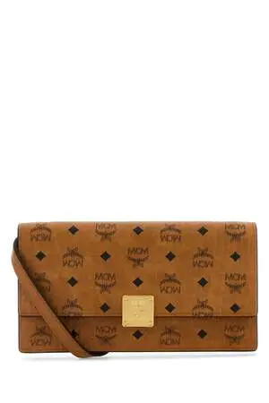 Mcm Printed Canvas Aren Wallet - Multicolor