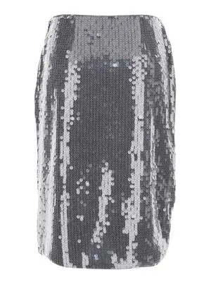 ROTATE BY BIRGER CHRISTENSEN Sequined Skirt - Multicolor