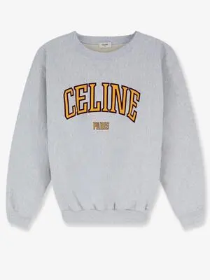 CELINE CELINE Loose Fit Cotton Sweatshirt