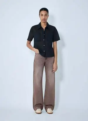 Our Legacy Wata Cut Denim Jeans - Brown