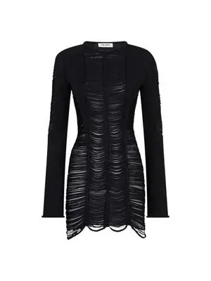 Attico Mini Dress - Black
