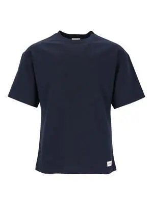 Saint Laurent Oversized Cotton T-shirt By - Blue