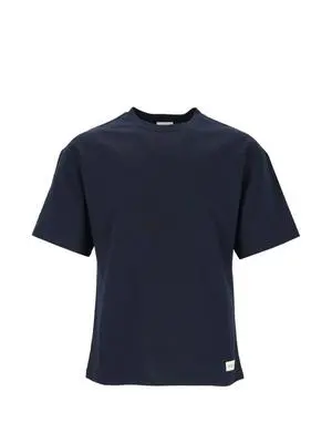 Saint Laurent Oversized Cotton T-shirt By - Blue