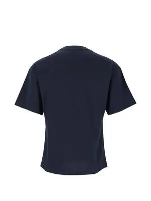 Saint Laurent Oversized Cotton T-shirt By - Blue
