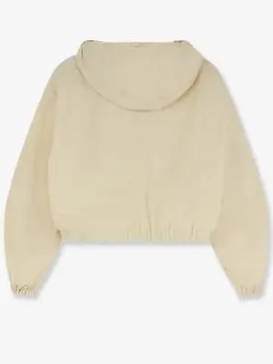 Celine Cotton Blend Jacket With Logo