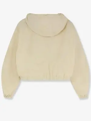 Celine Cotton Blend Jacket With Logo - Multicolor