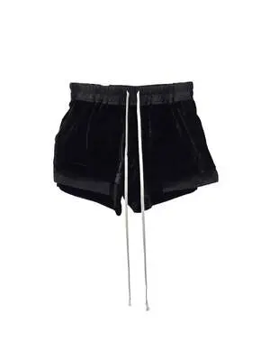 Rick Owens Shorts Fog Boxers - Black