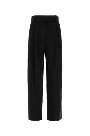 Giorgio Armani Silk Pant - Black