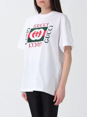 Gucci Oversize Gg Web Cotton Jersey T-shirt