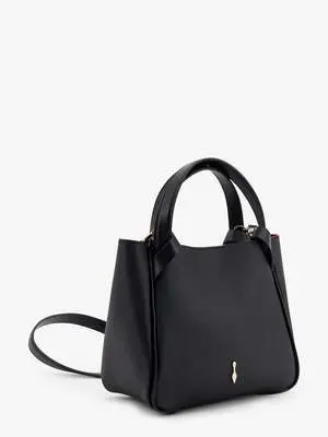 CHRISTIAN LOUBOUTIN Bettina Mini Leather Shoulder Bag - Black
