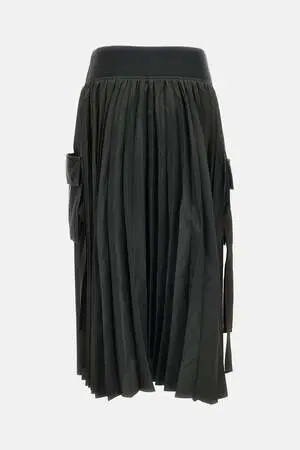 Sacai Nylon Twill Skirt
