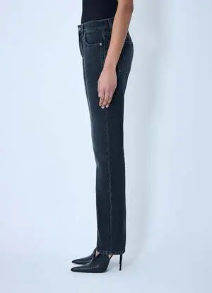 Saint Laurent Straight High Rise Jeans
