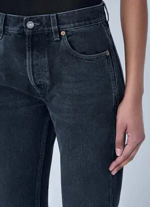 Saint Laurent Straight High Rise Jeans