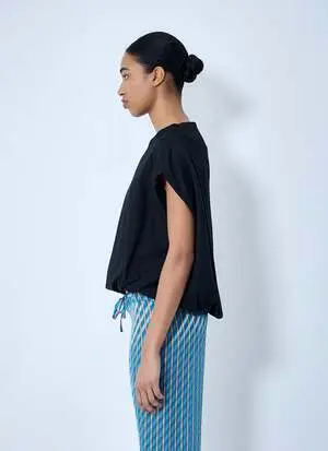 Dries Van Noten Draped Sleeve Top