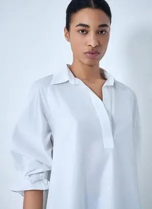 Max Mara Relaxed Poplin Tunic