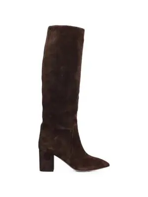 Paris Texas Anja Suede Pointed-toe Boots