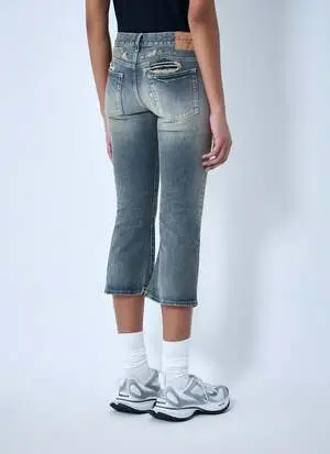 Balenciaga Cropped Denim Jeans
