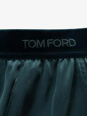 TOM FORD Satin Trousers - Multicolor