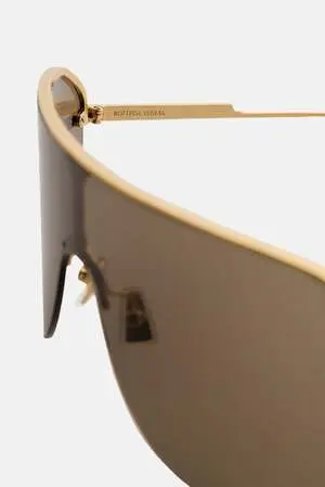 Bottega Veneta Long Ribbon Shield Sunglasses