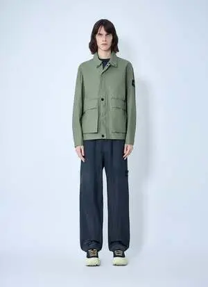 Stone Island Cotton Twill Field Jacket