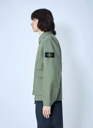 Stone Island Cotton Twill Field Jacket