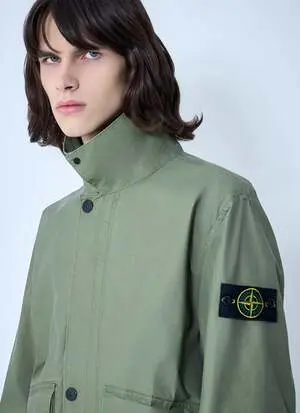Stone Island Cotton Twill Field Jacket