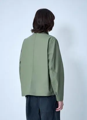 Stone Island Cotton Twill Field Jacket - Green
