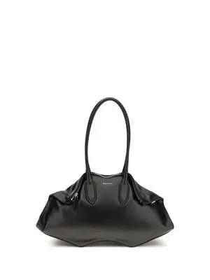 Alexander McQueen Manta Shoulder Bag - Black