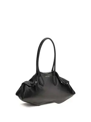 Alexander McQueen Manta Shoulder Bag - Black