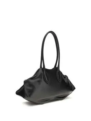 Alexander McQueen Manta Shoulder Bag - Black