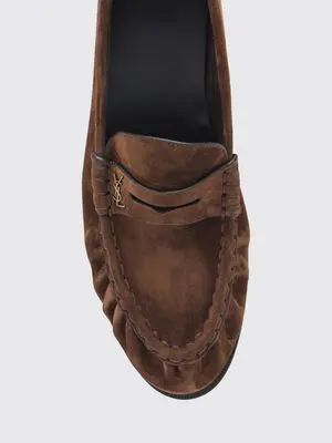Saint Laurent Le Loafer Suede Loafers