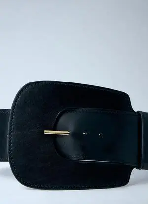 Sportmax Maxi Leather Belt
