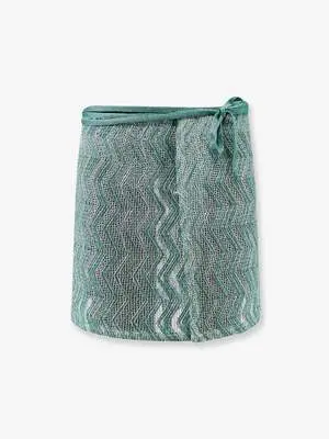 Missoni Viscose Blend And Sequin Mini Skirt - Multicolor