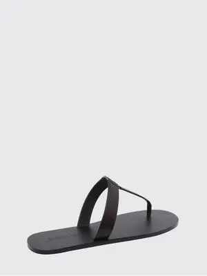 Saint Laurent Leather Flip Flop Sandals