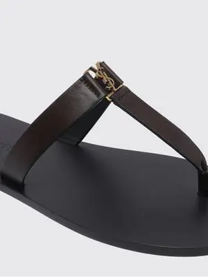 Saint Laurent Leather Flip Flop Sandals
