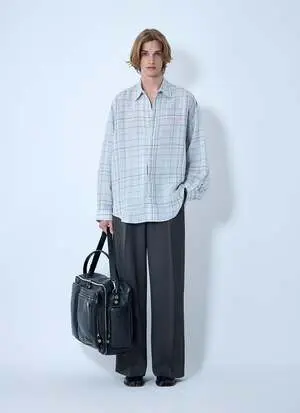 Acne Studios Plaid Button-up Shirt