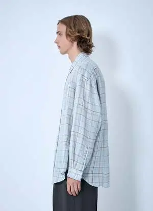 Acne Studios Plaid Button-up Shirt